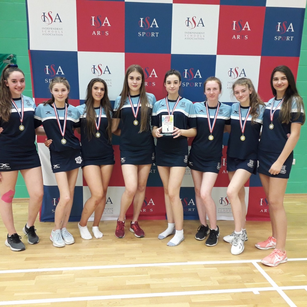 Worksop College - U16 netball team win the Bowl at ISA National Tournament